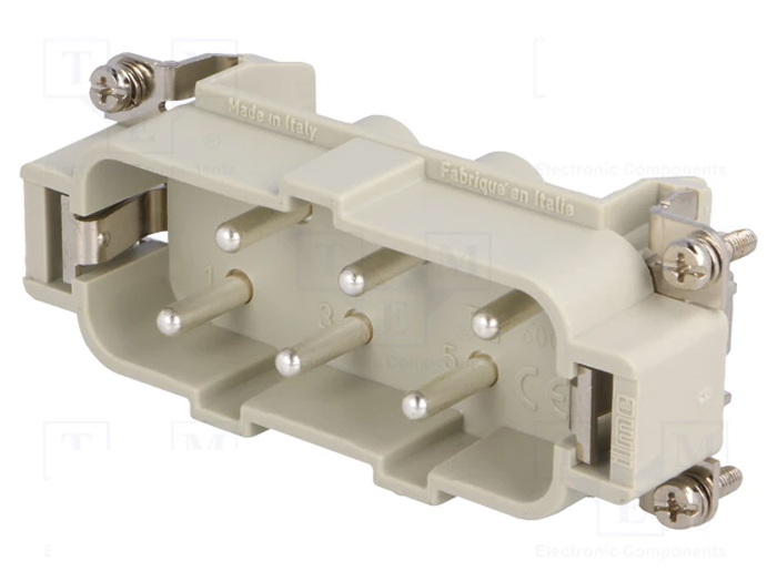 ILME Connector Housing Set Model No: CPM 6P+E 35A – Rehgal